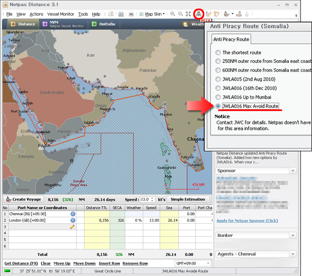 NETPAS.NET World's Best Port Distance - Smart Maritime Business